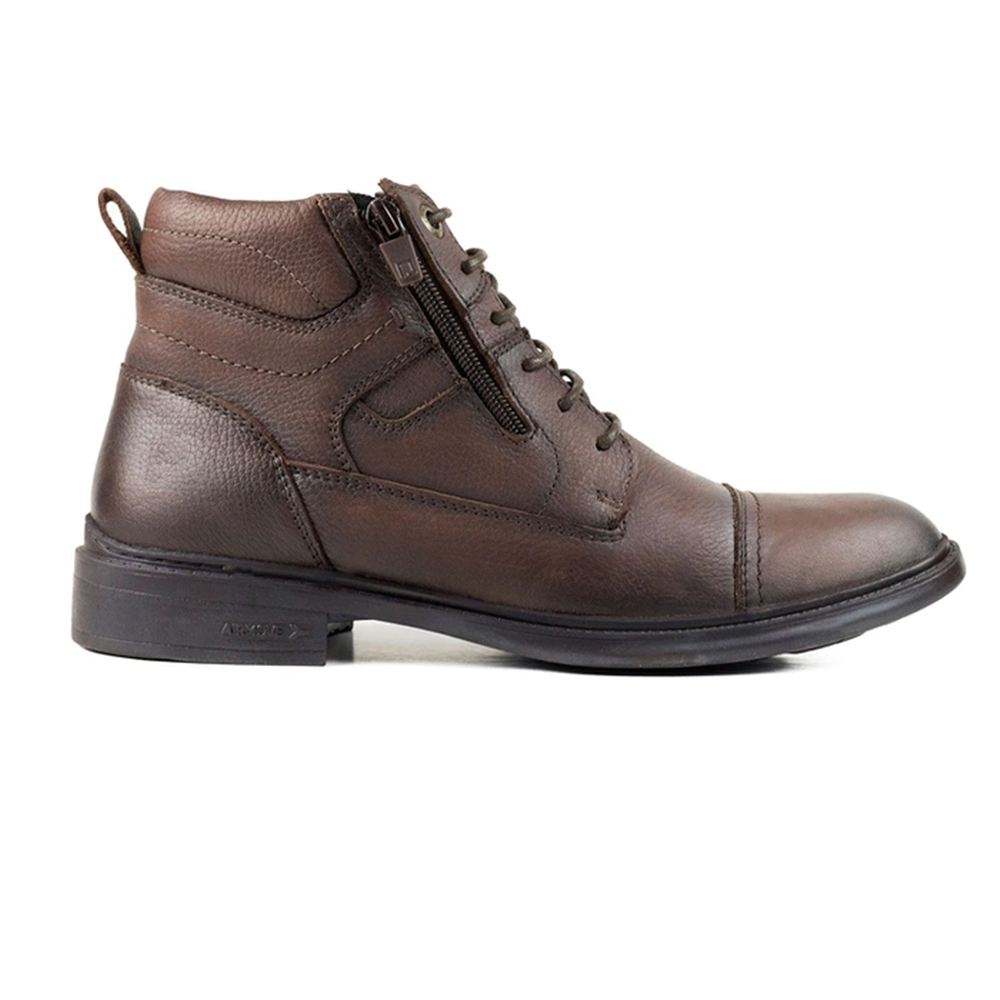 Javali Couros | Bota de Couro Flother Chocolate